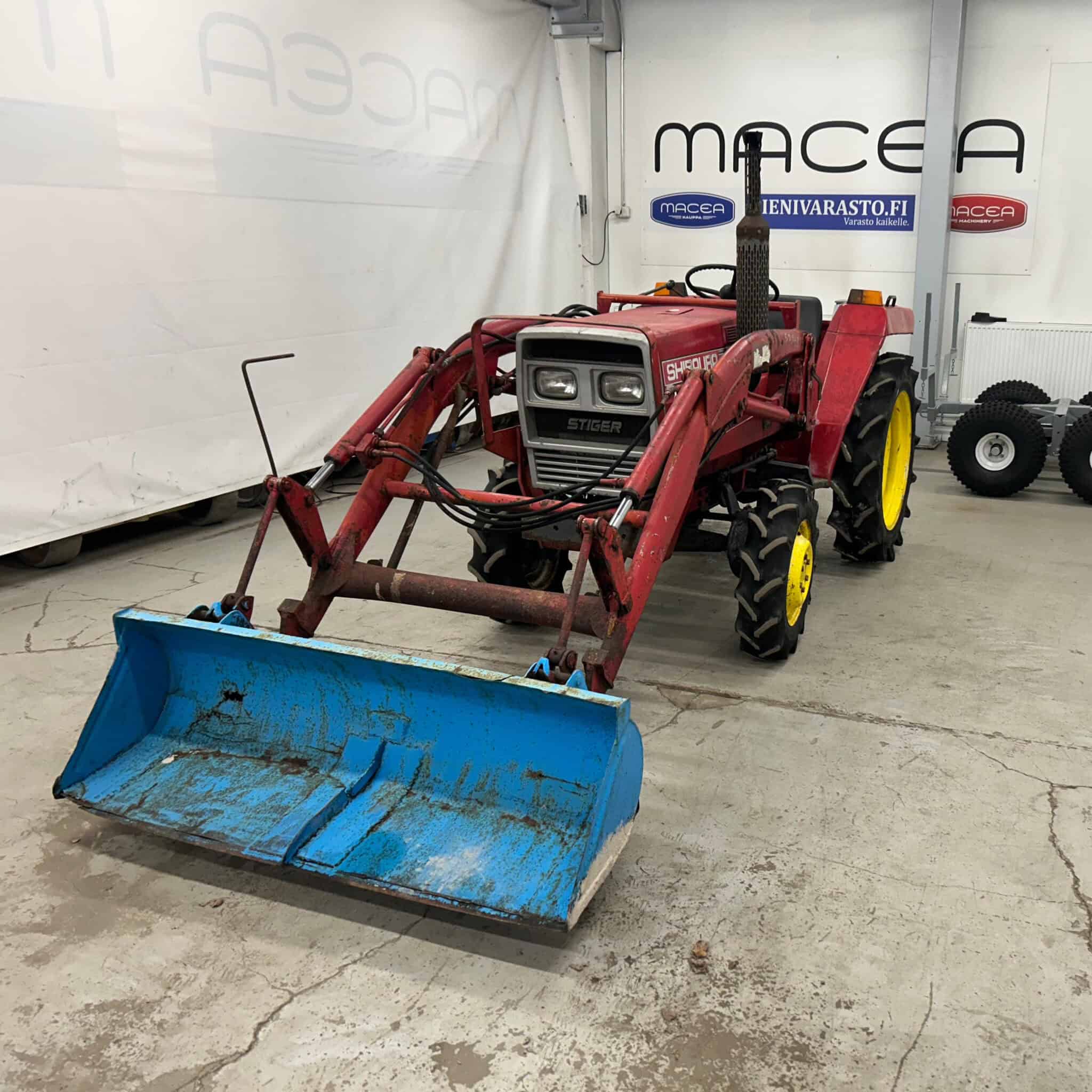 Shibaura SD1843 4WD minitraktori (PTO) - Macea Machinery